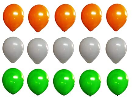 Rk Balloons Independence Day Republican Day Tricolor National colour ...