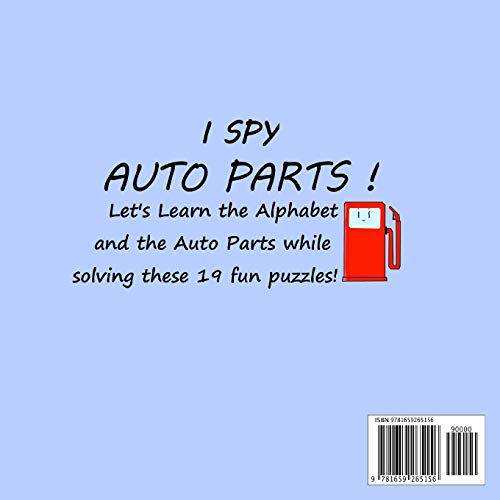 Snapklik.com : I Spy Auto Parts: Lets Learn The Alphabet And The Auto ...