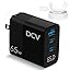 Amazon.com: DCV 65W USB C Charger, GaN 3-Port Fast Charging Block with ...
