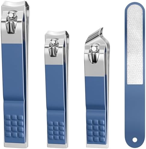 Amazon.com : DUCOO Nail Clipper Set, 4 PCS Ultra Sharp Nail Clippers ...