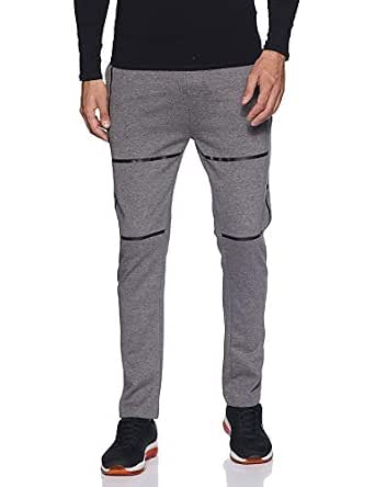 Proline Men's Regular Fit Tracks (PV16461_MEML_L_Mid Grey Marl_L ...