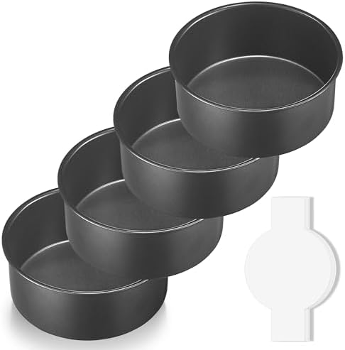 Amazon.com: Wilton Easy Layers 5-Piece Layer Cake Pan Set, 6-Inch ...