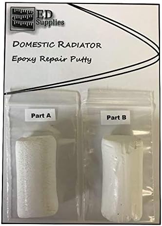 White Domestic Radiator Epoxy Repair Putty - Repairs Chips, Cracks ...