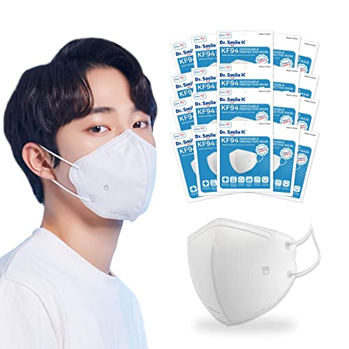 Aurora World Dr. Smile K - 20 Pack KF94 Disposable Face Masks - Want It All