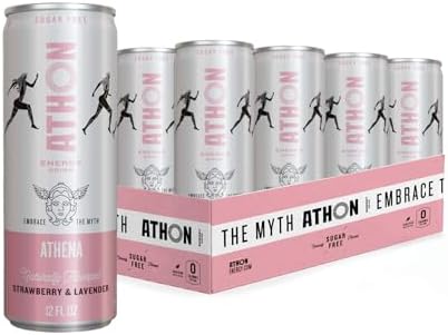 Amazon.com : ATHON Natural Energy Drink: Athena Strawberry Lavender ...