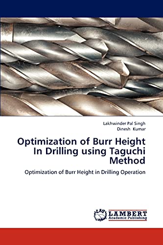 Snapklik.com : Optimization Of Burr Height In Drilling Using Taguchi ...