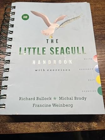 Amazon.com: The Little Seagull Handbook with Exercises: 9780393602647 ...