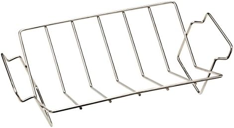 Amazon.com : Char-Broil Stainless Steel Roast and Rib Rack : Patio ...