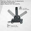 Amazon.com: Foboull Adjustable Pivot Mount for Starlink,Starlink Mounting Kit, Compatible with ...