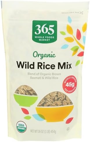 Amazon.com : 365 by Whole Foods Market, Organic Wild Rice Mix, 16 Ounce ...