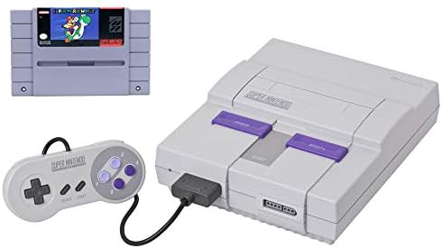 Amazon.com: Super Nintendo SNES Bundle with Super Mario World (Renewed ...