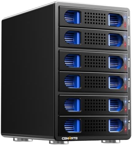 Amazon.com: TERRAMASTER D6-320 External Hard Drive Enclosure - USB 3.2 ...