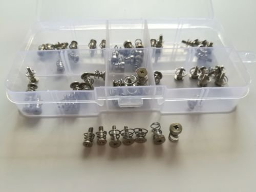 60pcs M2 M2.5 Spring Screws Nuts Computer Graphic Card Fixed Heatsink ...