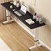 Amazon.com: LJFDXD Height Adjustable Overbed Table with Wheels, Mobile ...