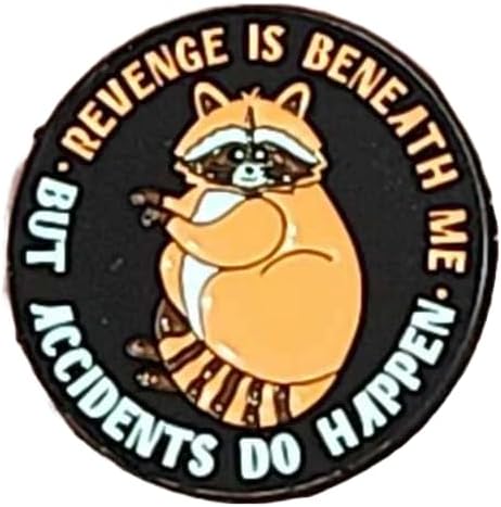Amazon.com: Revenge Raccoon Enamel Pin: Clothing, Shoes & Jewelry