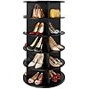 Amazon.com: SpaceAid 5 Tier Rotating Shoe Rack Tower, Spinning Shoe ...