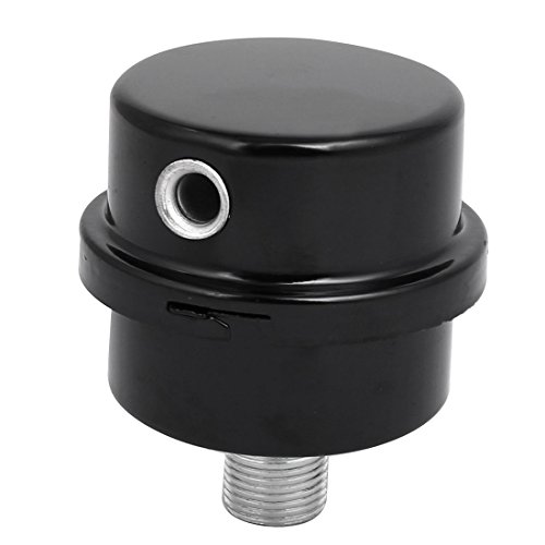 uxcell 3/8PT Male Thread Air Compressor Muffler Intake Filter Noise ...