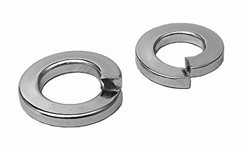 Amazon.com: Cy-Chrome MPB171 Chrome Split Lock Washer Alloy Steel 1/4 ...