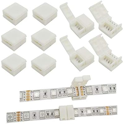 10mm RGB LED Strip Connector, 4 Pin, Waterproof, Philippines | Ubuy