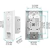 Smart Switch with App & Remote Control, Alexa Light Switch Single-Pole ...