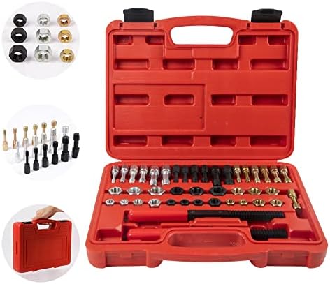 Amazon.com: Thread Chaser Set 42Pcs Thread Repair Tool UNC/UNF/Metric ...