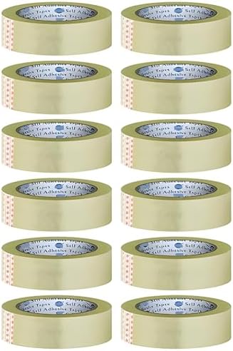 PrideHind- Transparent Cello Tape 1 Inch 60 Meters - Pack of 10 Pieces ...
