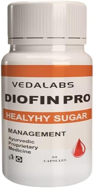 Buy Diofin Pro Ayurvedic Sugar Management Capsules – 30 Count Online at ...