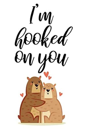 I'm hooked on you cute funny valentines day gift for her / him / man ...