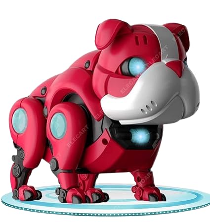 Buy Smart Robot Dog Toy with LED Lights and Music | Intelligent Voice ...