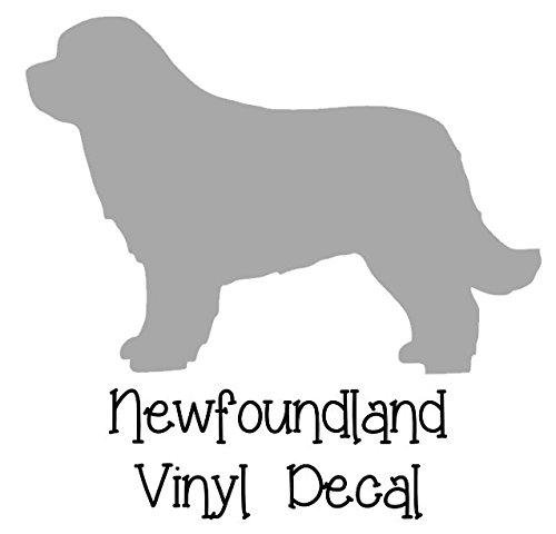 Amazon.com: Newfoundland Decal - Dog Breed Vinyl Decal - Select Your ...