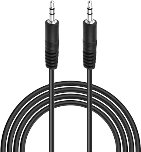 Amazon.com: Xzrucst AUX in 5FT Cable Audio Line Out to Audio Input Cord ...
