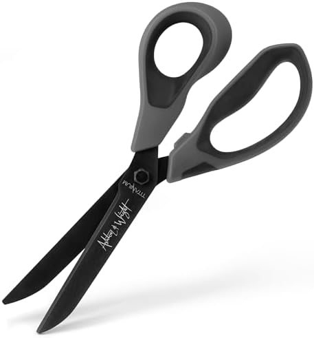 Amazon.com: CCR Scissors 8 Inch Soft Comfort-Grip Handles Sharp ...