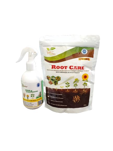 Biofics Root Care and Herbal Growth Booster Combo - 100℅ Organic ...