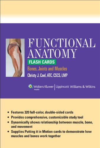 Functional Anatomy Flash Cards: Bones, Joints and Muscles ...