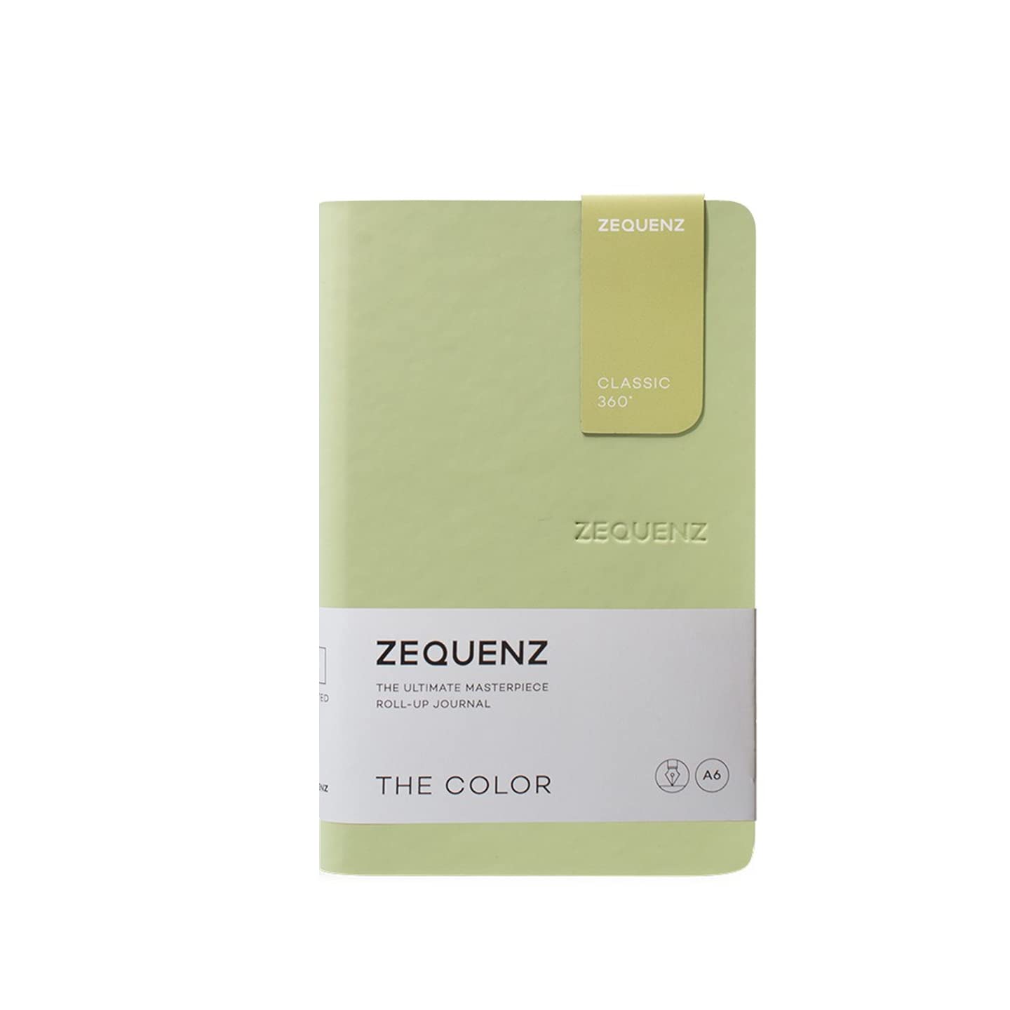 Zequenz The Color Notebook Olive A6- Size Dotted 200 Pages Soft Cover ...