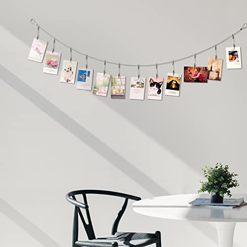 Buy TFu Wall Hanging Photo Display, DIY Picture Photo Frame String with ...