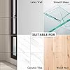 Amazon.com: Mirrorons Glass Full Length Wall Mirror Tiles, 4PCS 14x14 ...