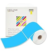 Amazon.com : YOULAISHI 3 X 5 Inch Printable Rectangle Color Coding ...