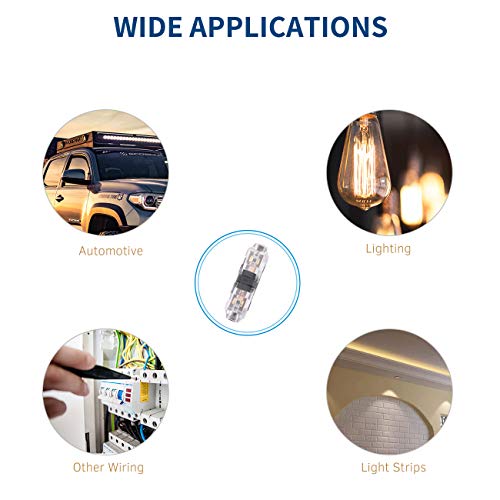 Snapklik.com : Low Voltage Wire Connector, Quick Solderless Wire Splice ...