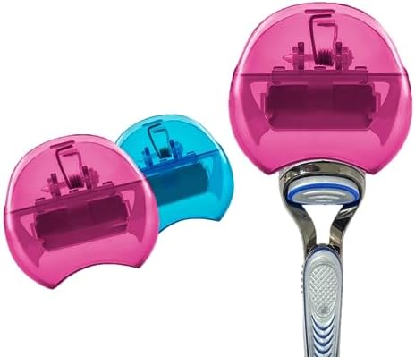Amazon.com: Men and Women Safety Razor Holder - Clip-On Cover Anti-Rust ...