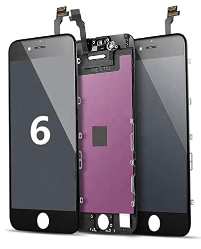 Aggarwal Communication for Apple iPhone 6 (Black) LCD Display+Touch ...