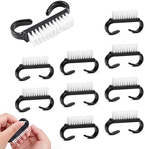OHYER 10 Stück Nagelbürste Griffbürste Hand Schrubben Bürste Reinigung ...