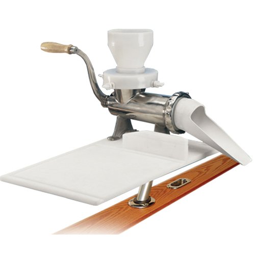 Buy Weston Stainless Steel Chum Grinder, Manual with Cutting Board ...