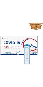 Amazon.com: Genabio Quick 15 mins COVID-19 Antigen Rapid Test, 2 Pack ...