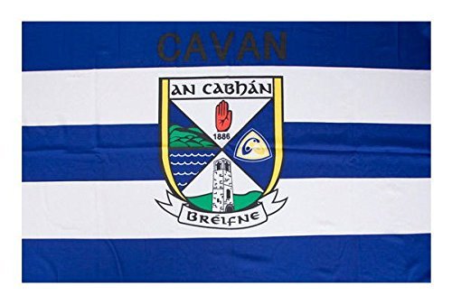 OFFICIAL IRELAND GAA crest COUNTY FLAG CAVAN 152cm x91cm very limited ...