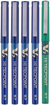 Pilot Hi-Tecpoint V7 RT 0.7mm Fine Point Pure Liquid Ink Retractable ...