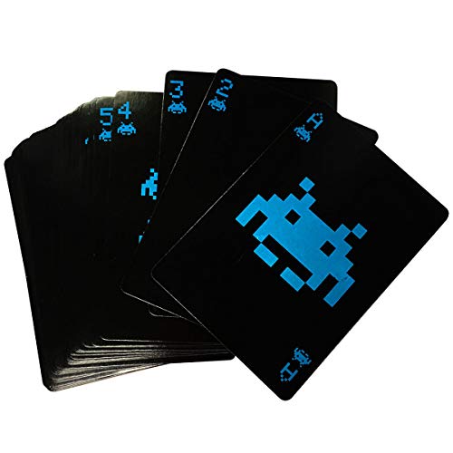 Paladone Space Invaders Playing Cards - 52 Cards with Arcade Style ...