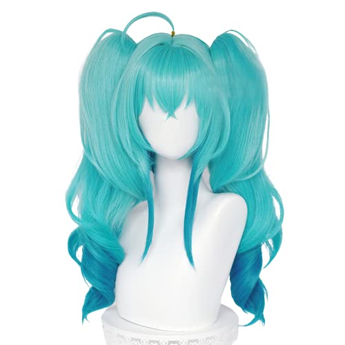Amazon.com: TO KU TOO YUO Miku Little Devil Cosplay Wigs Double ...