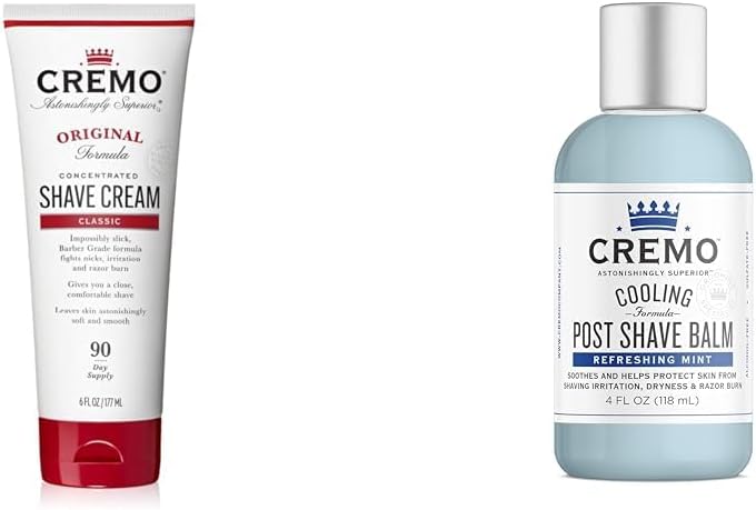 Amazon.com: Cremo Barber Grade Original Shave Cream & Cooling Formula ...