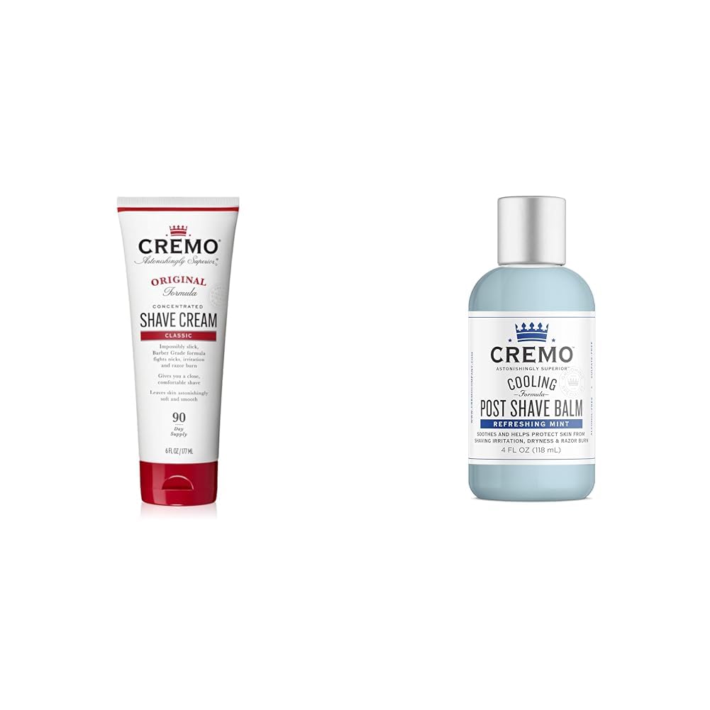 Amazon.com: Cremo Barber Grade Original Shave Cream & Cooling Formula ...